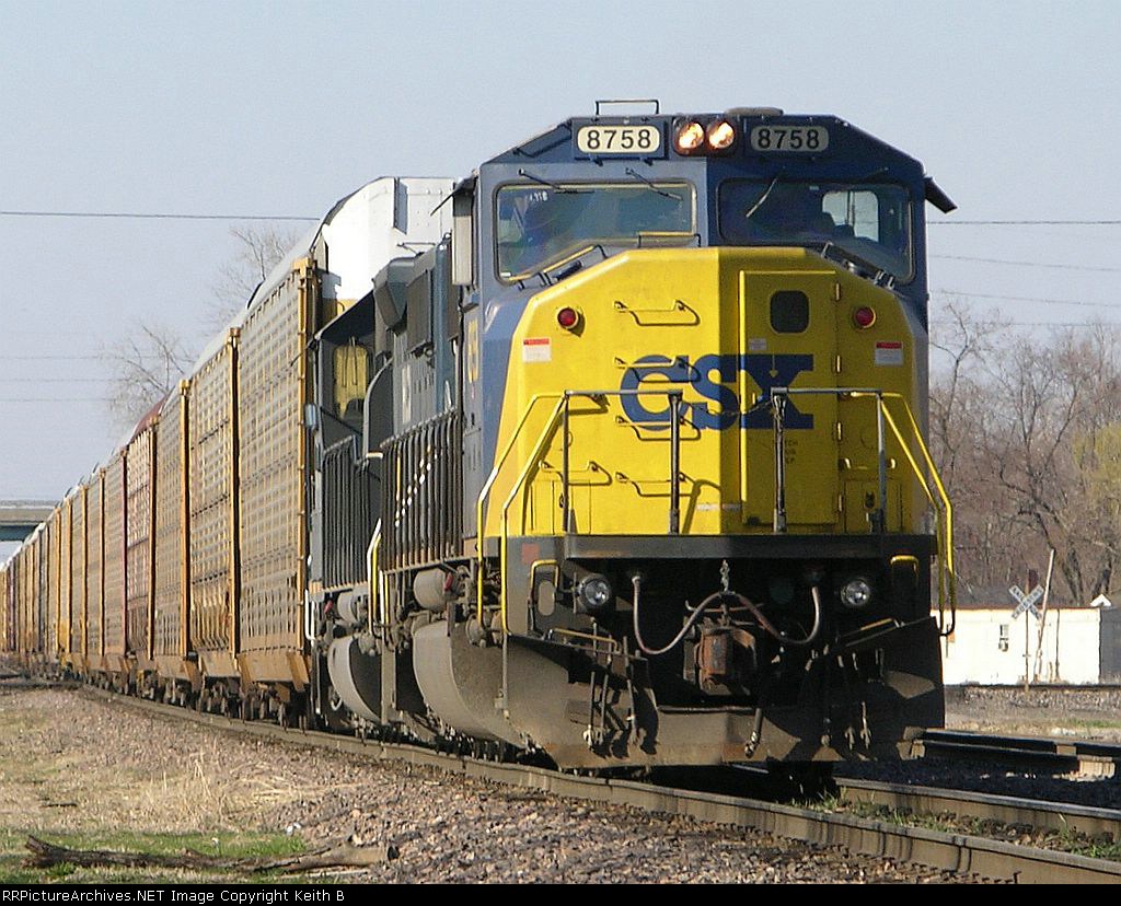 CSX 8758